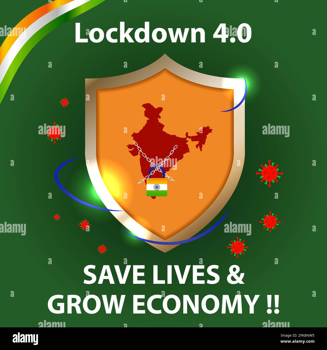 Lockdown 4.0 with Economy package. Fight with covid-19 and Save lives ...
