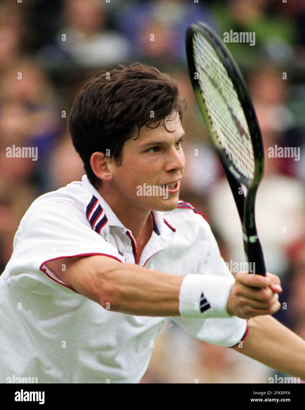 Tim Henman - Wimbledon Tennis Championships 1996 Stock Photo - Alamy