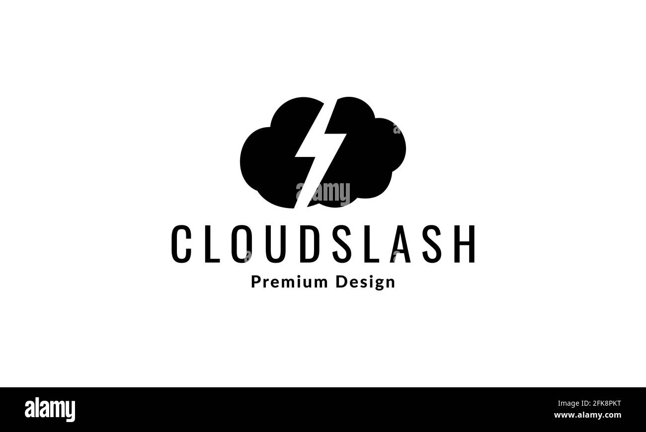 Thunder logo Black and White Stock Photos & Images - Alamy