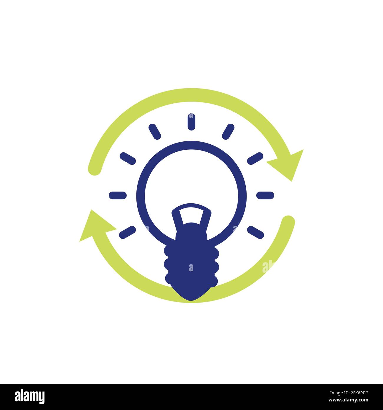 idea generator icon on white Stock Vector Image & Art - Alamy