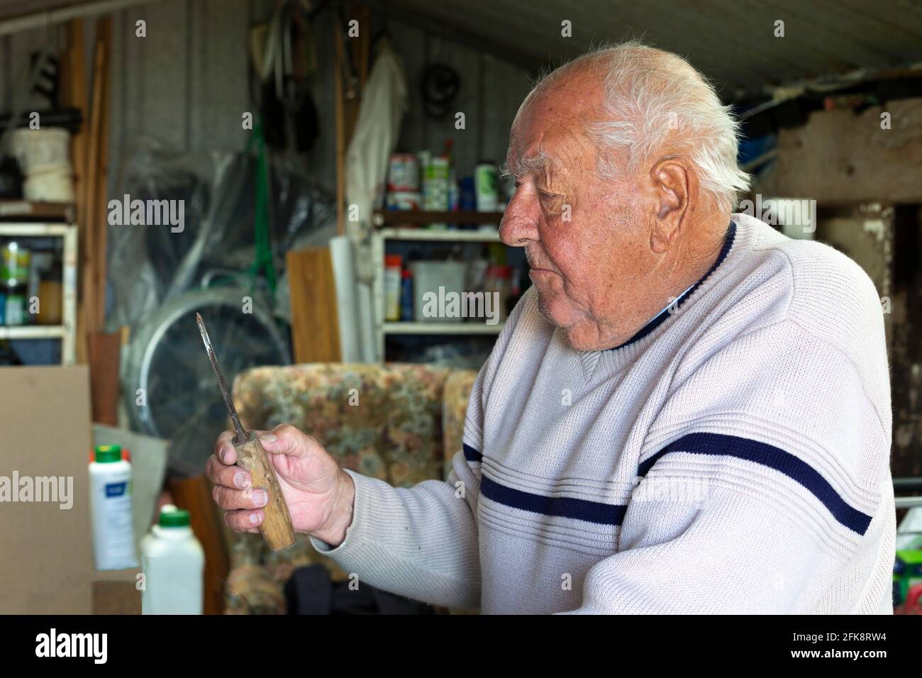Old tool shed hi-res stock photography and images - Alamy