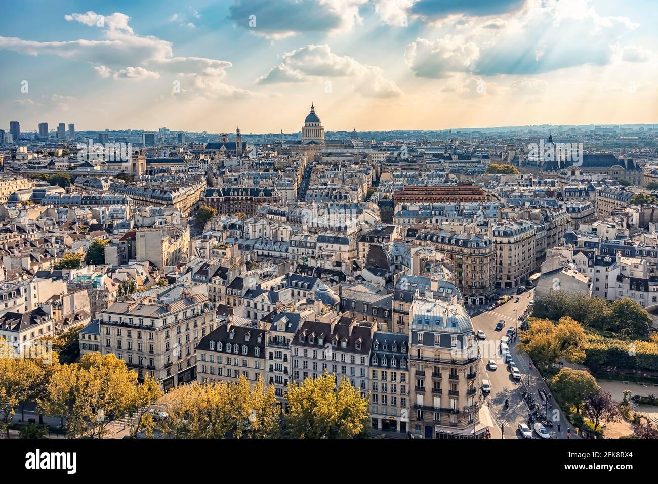 Aerial panorama tower hi-res stock photography and images - Alamy