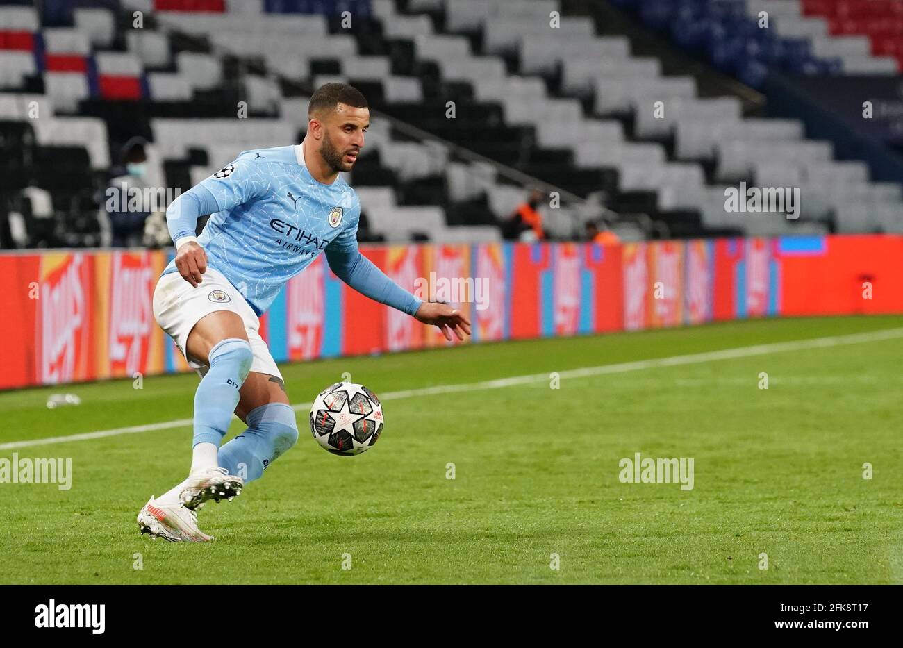 Manchester City's Kyle Walker during the UEFA Champions League Semi ...
