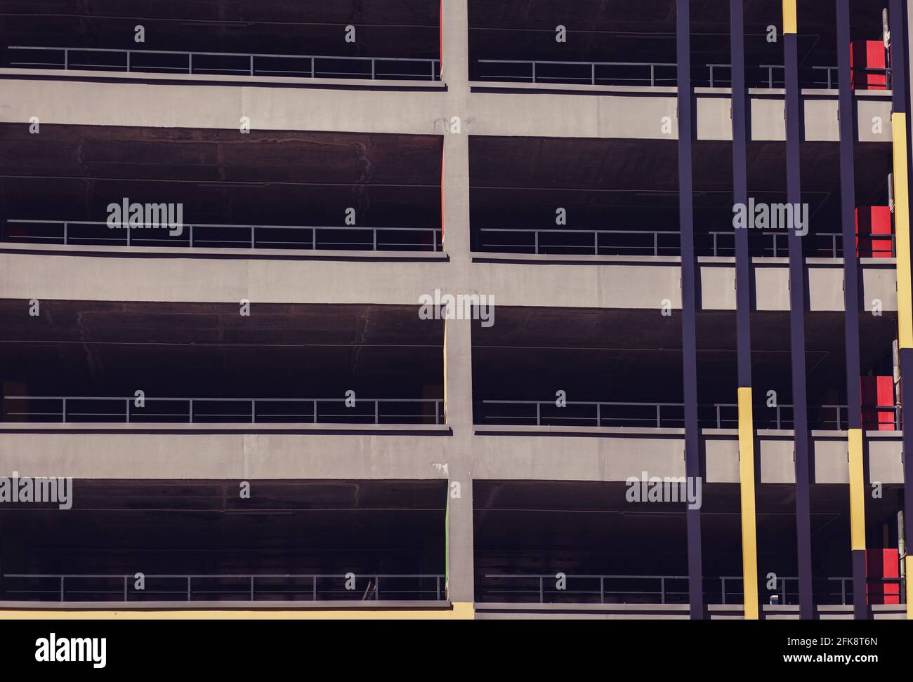 Modern parking garage for car at daytime Stock Photo - Alamy