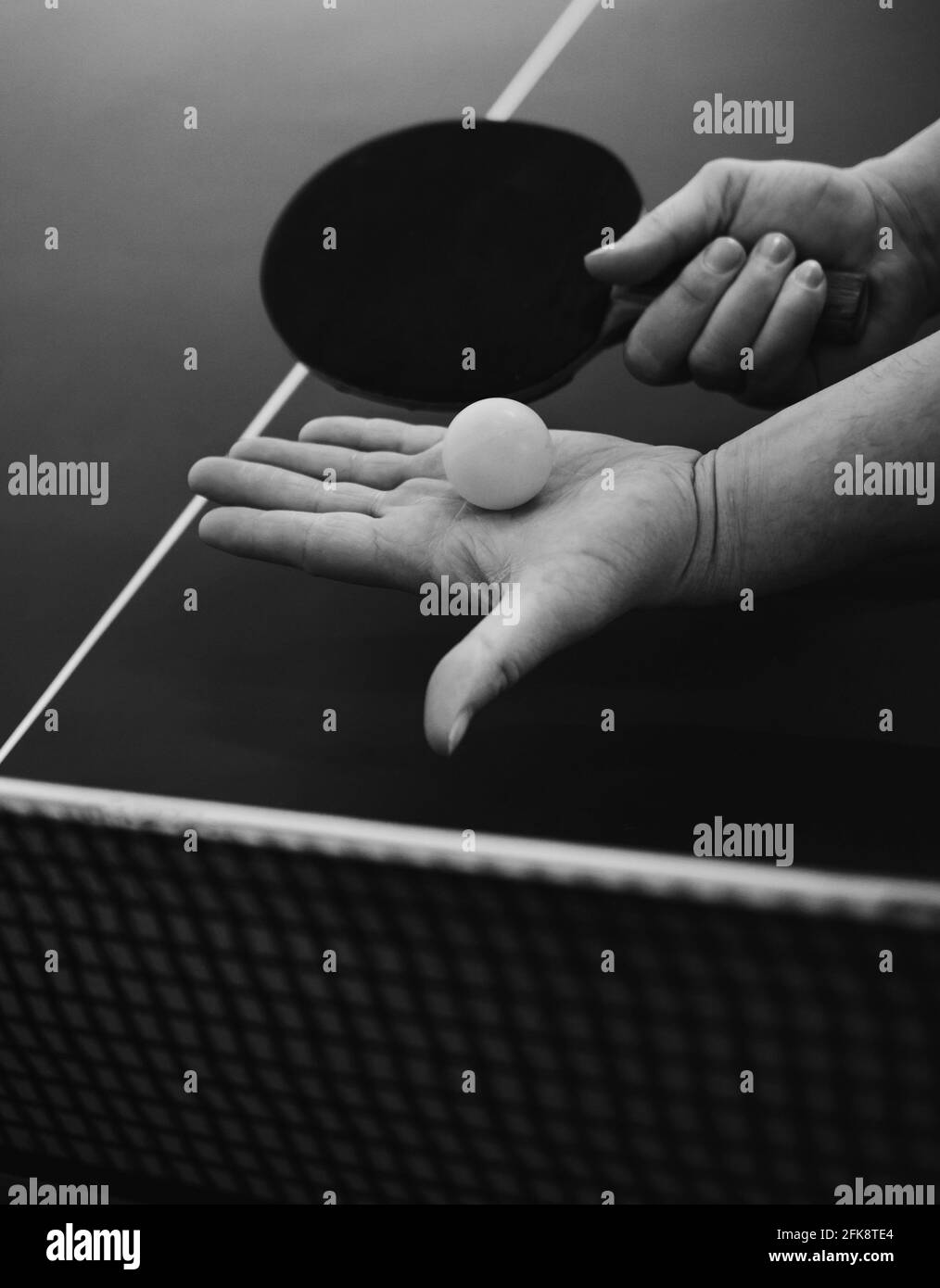 Professional table tennis Black and White Stock Photos & Images - Alamy