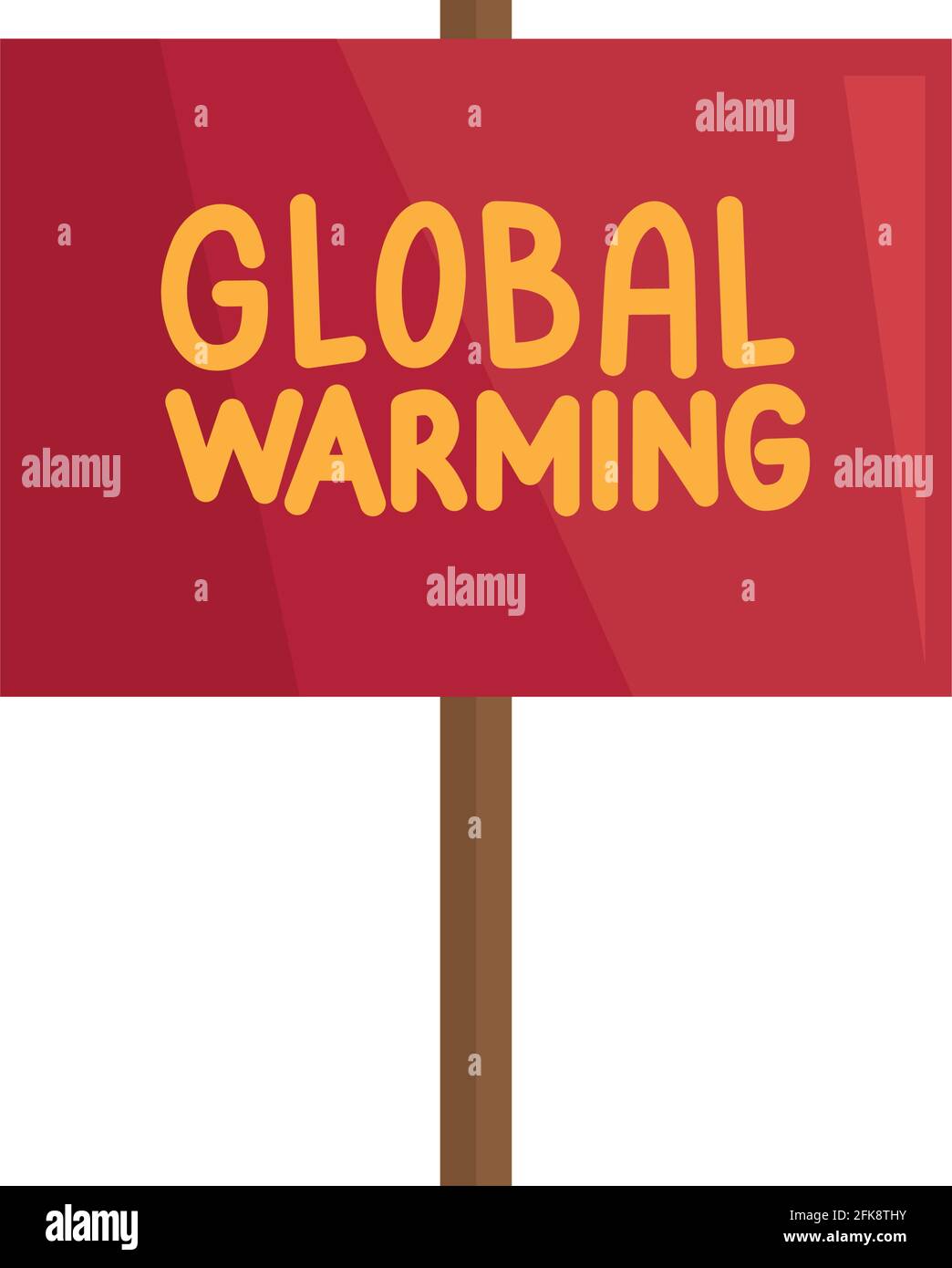 global warming banner Stock Vector Image & Art - Alamy