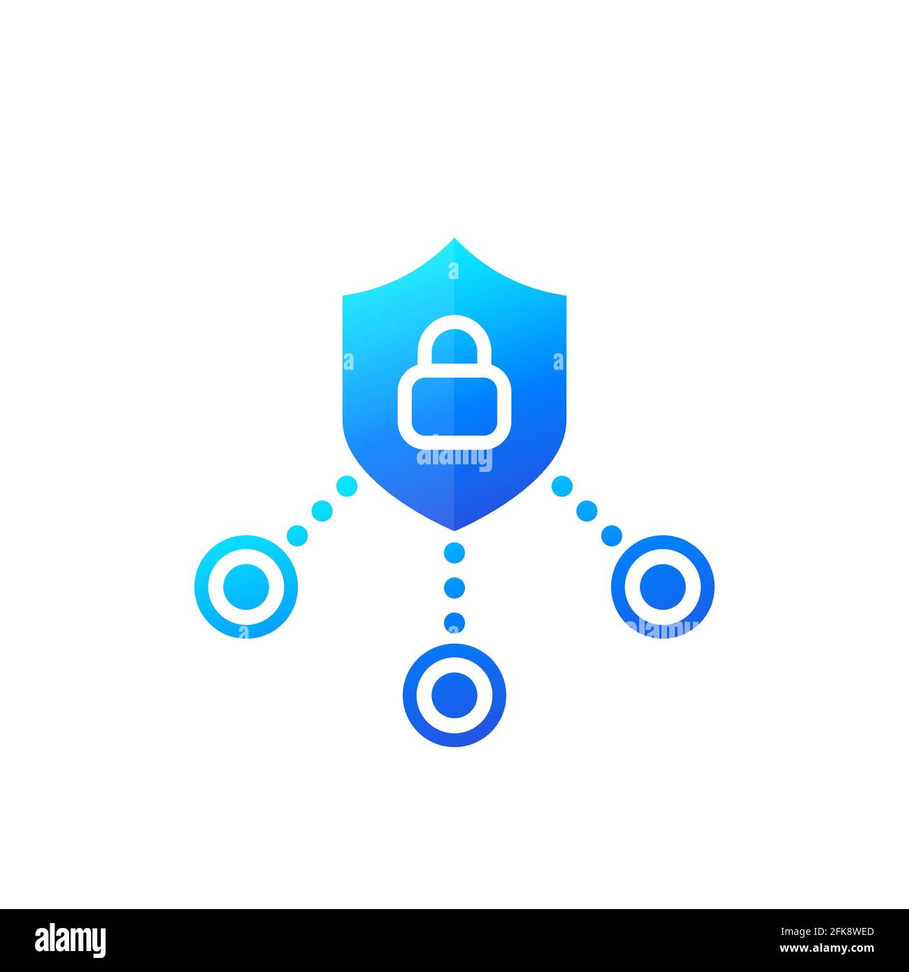 cyber security vector icon for web Stock Vector Image & Art - Alamy