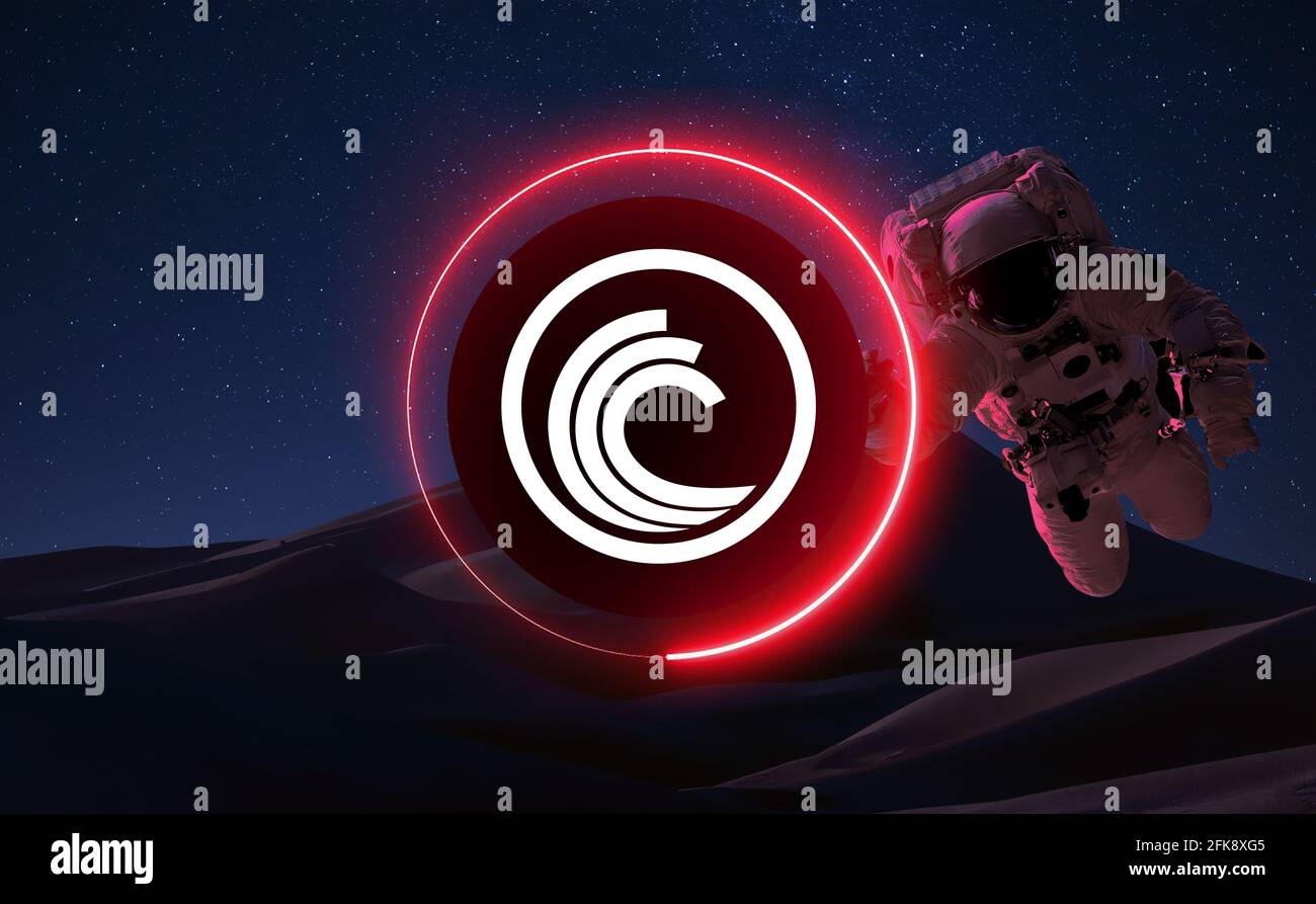 BitTorrent BTT Cryptocurrency. BitTorrent coin growth chart on the ...