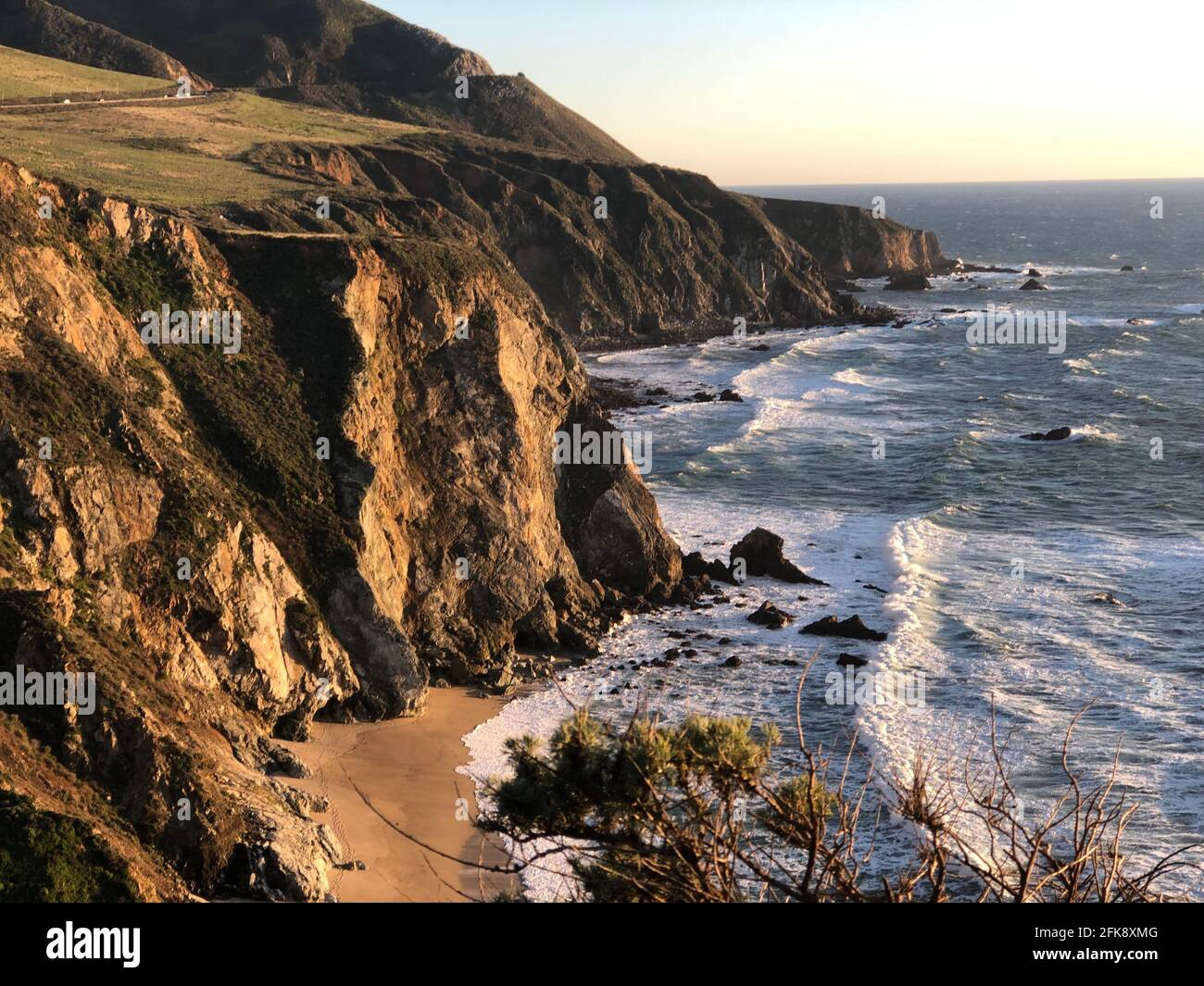 Big Sur Rocky Coastline, Big Sur, California, USA Stock Photo - Alamy