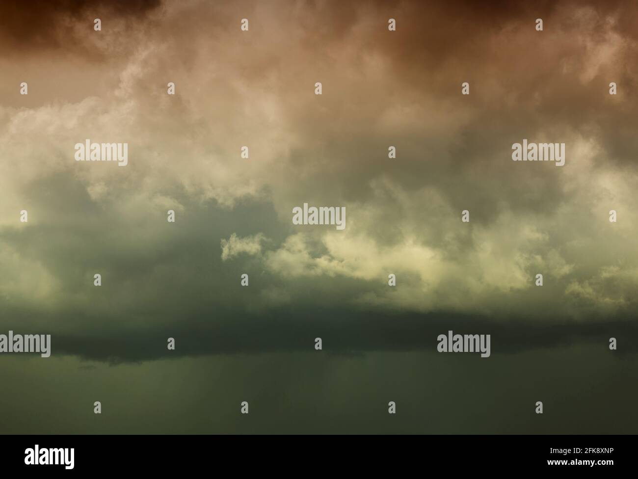 Dramatic clouds before rain. Storm cloud background before rain. Dark ...