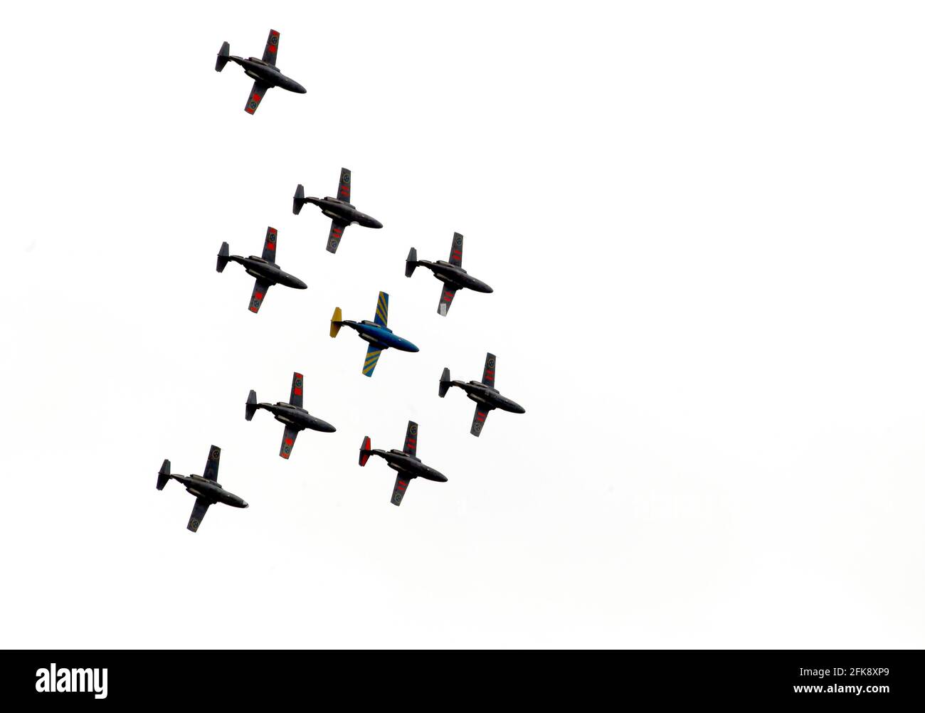 Airshow at flight day at Malmen Airbase. Malmen airbase is a military ...