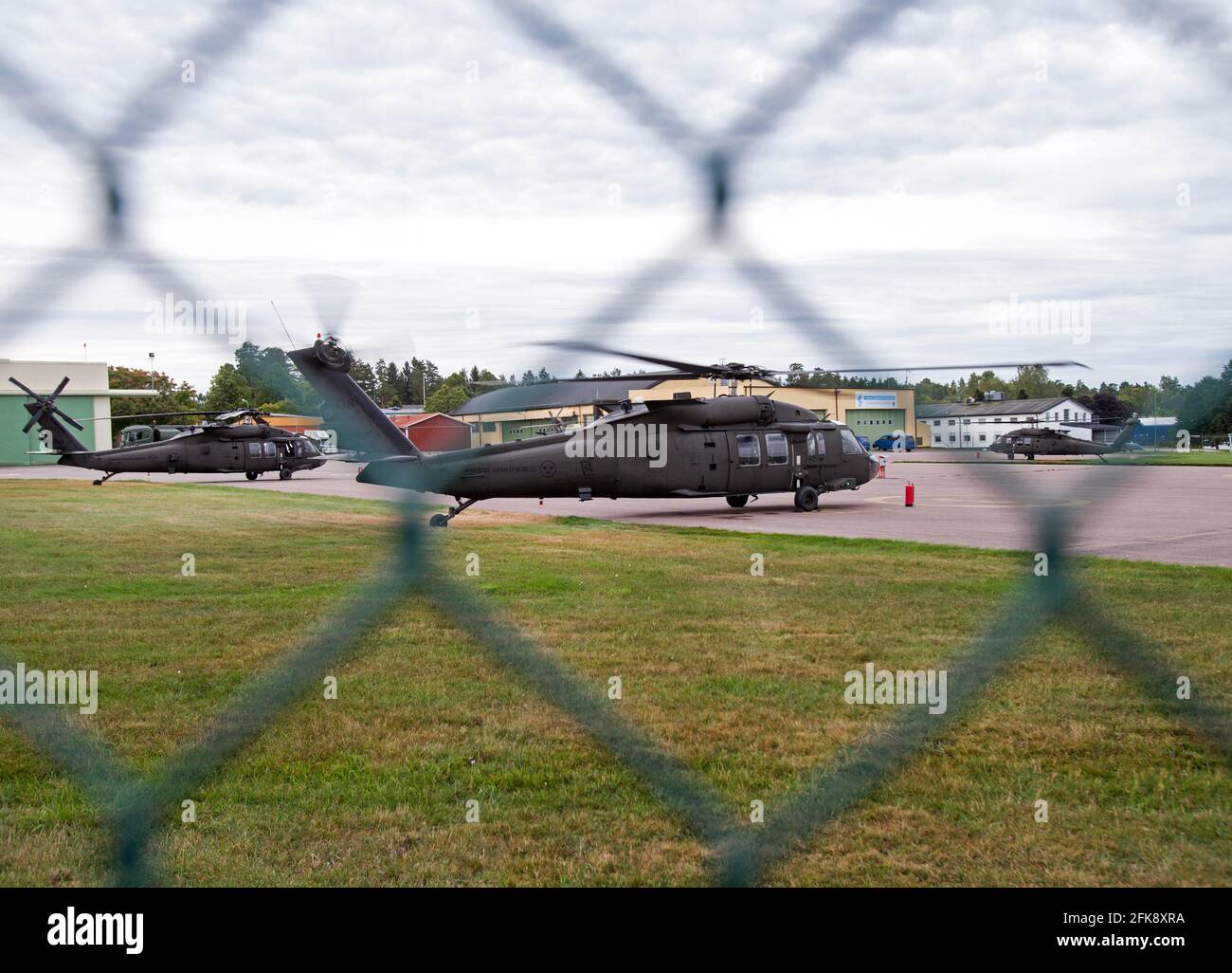 Helikopter 16, HKP16, The Sikorsky UH-60 Black Hawk, at Malmen Airbase ...