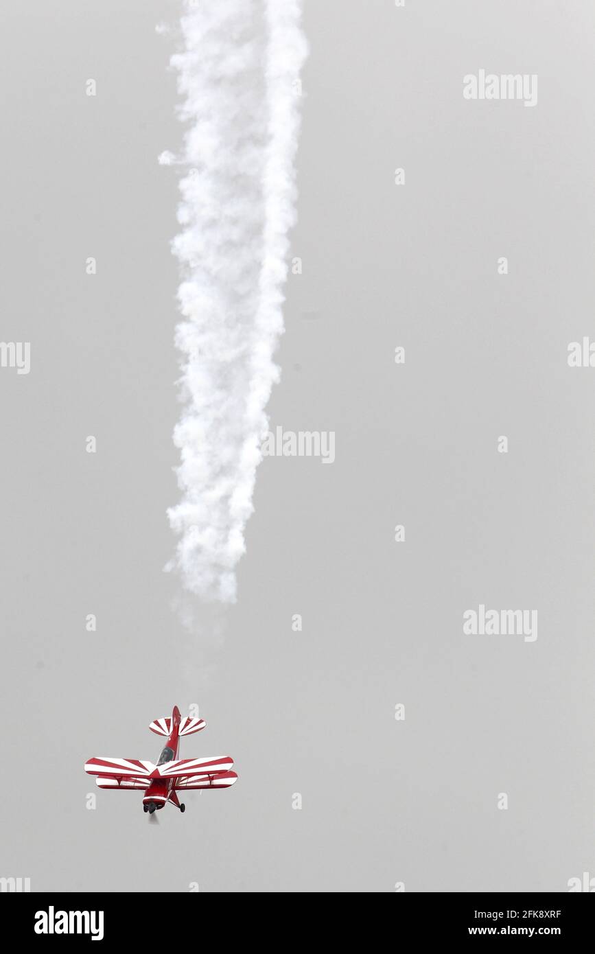 Airshow at flight day at Malmen Airbase. Malmen airbase is a military ...