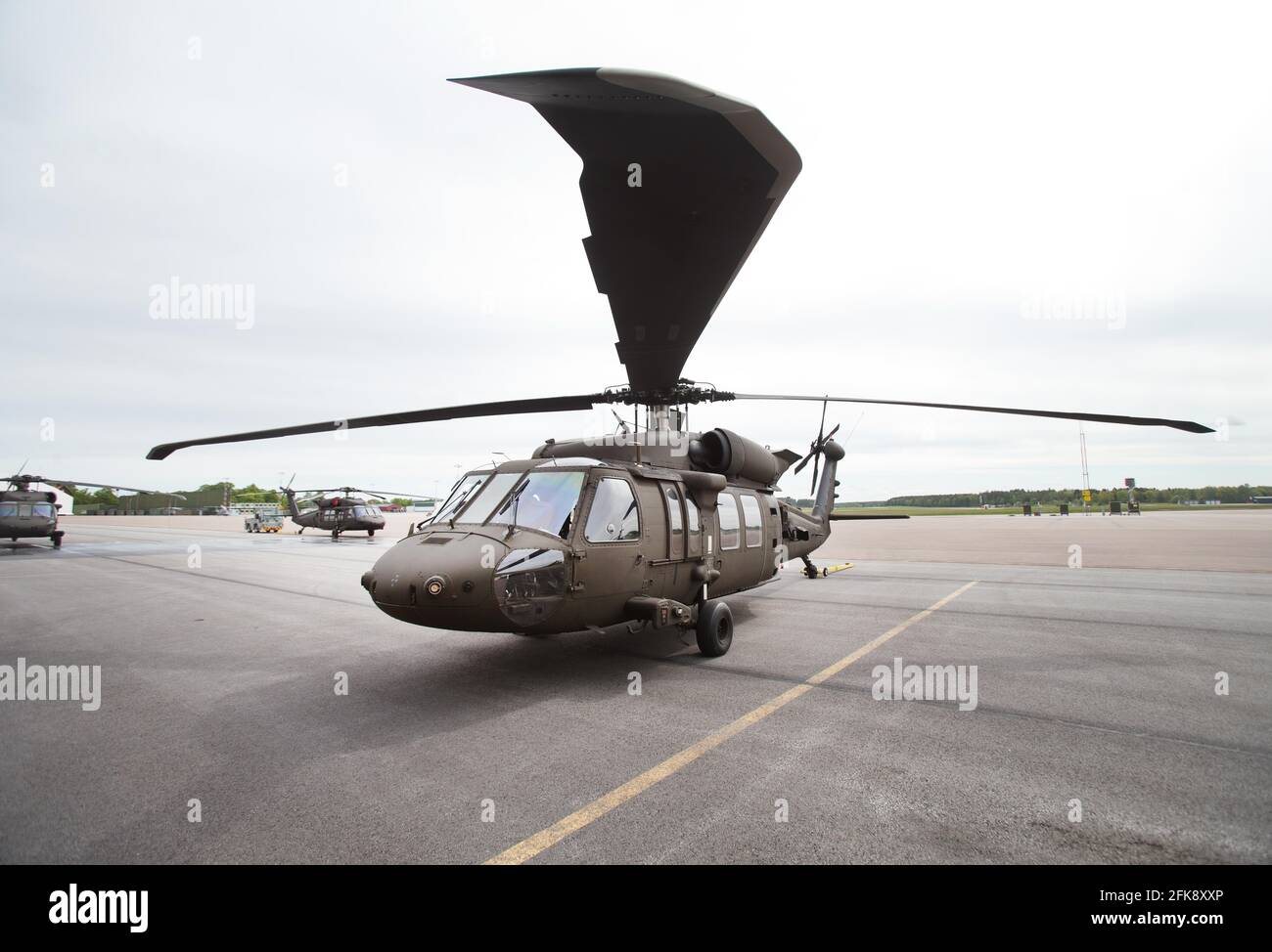 Helikopter 16, HKP16, The Sikorsky UH-60 Black Hawk, at Malmen Airbase ...