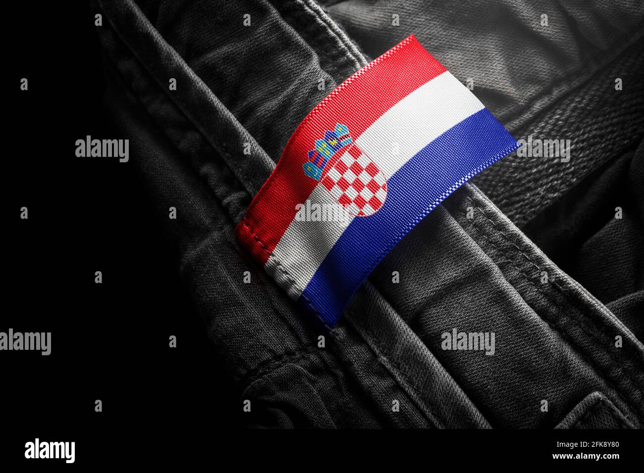 Grunge croatia flag croatian flag hi-res stock photography and images ...