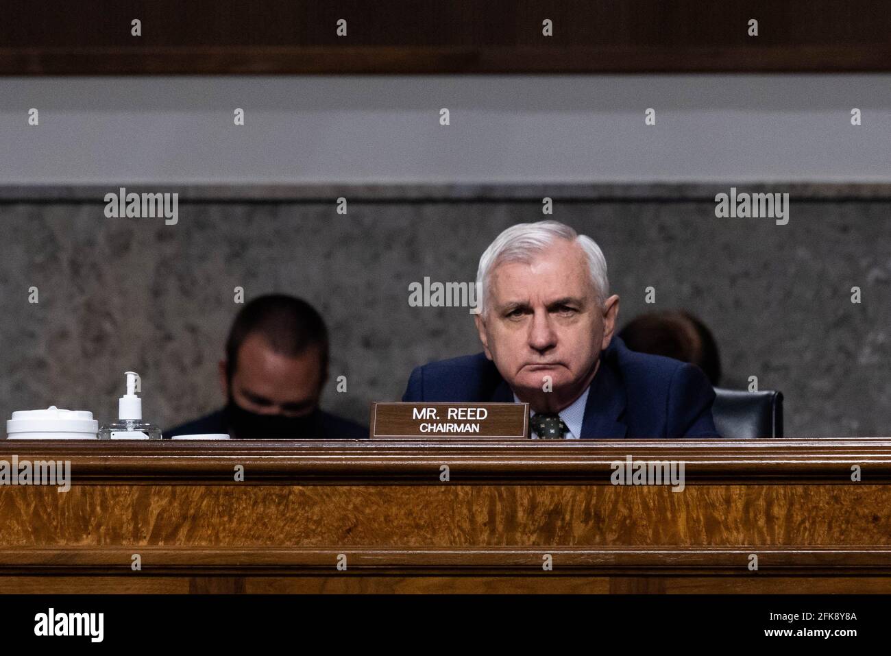 United States Senator Jack Reed (Democrat of Rhode Island), Chairman ...