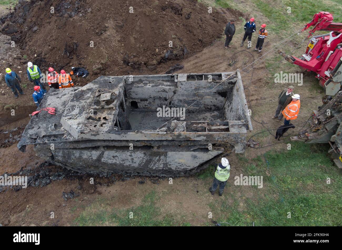 Buried tank hi-res stock photography and images - Alamy