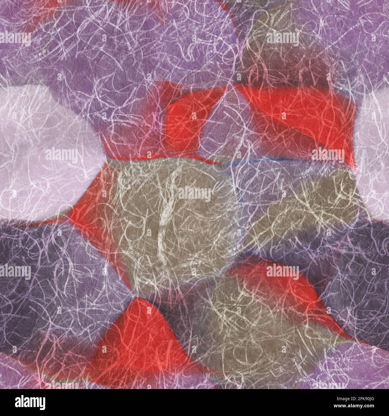 Seamless abstract blobs of color paper texture Stock Photo - Alamy