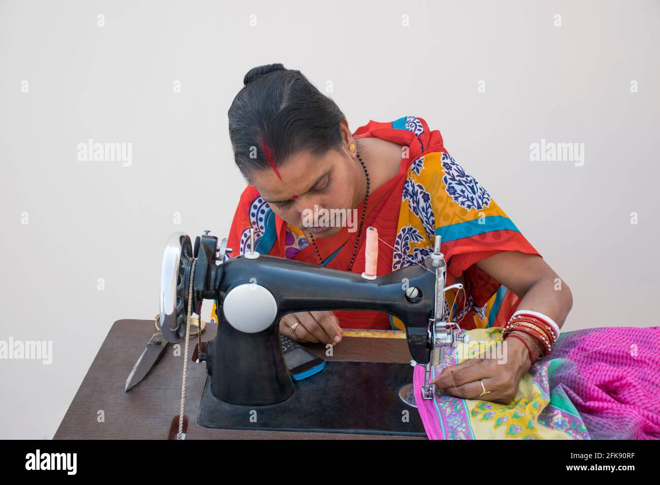 Indian rural woman housewife hi-res stock photography and images - Alamy
