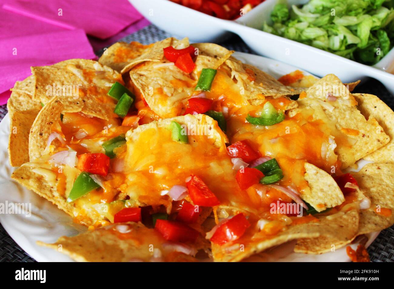 Nacho toppings hi-res stock photography and images - Alamy