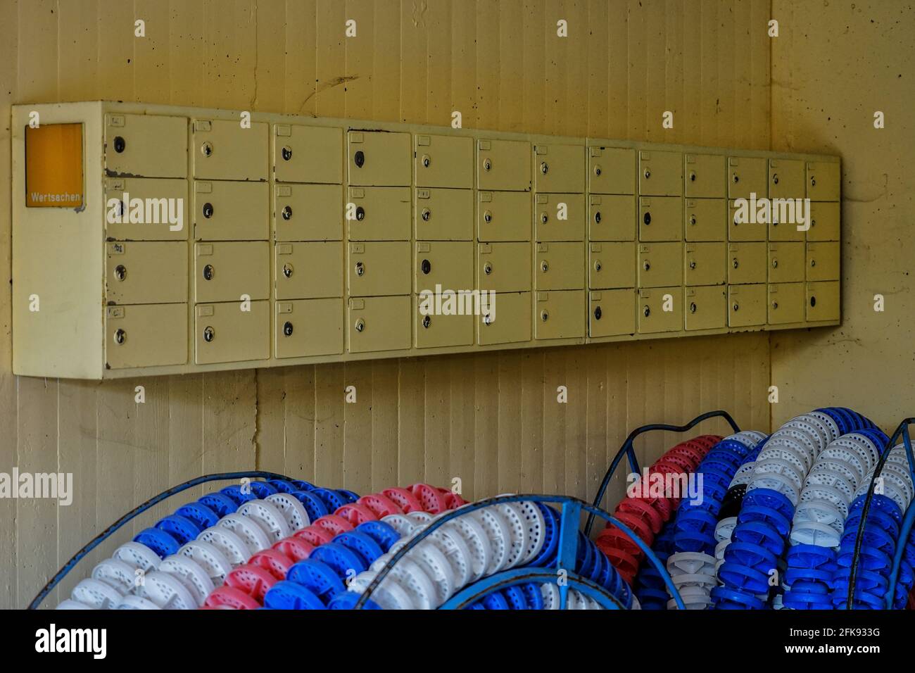 Swimming locker hi-res stock photography and images - Alamy