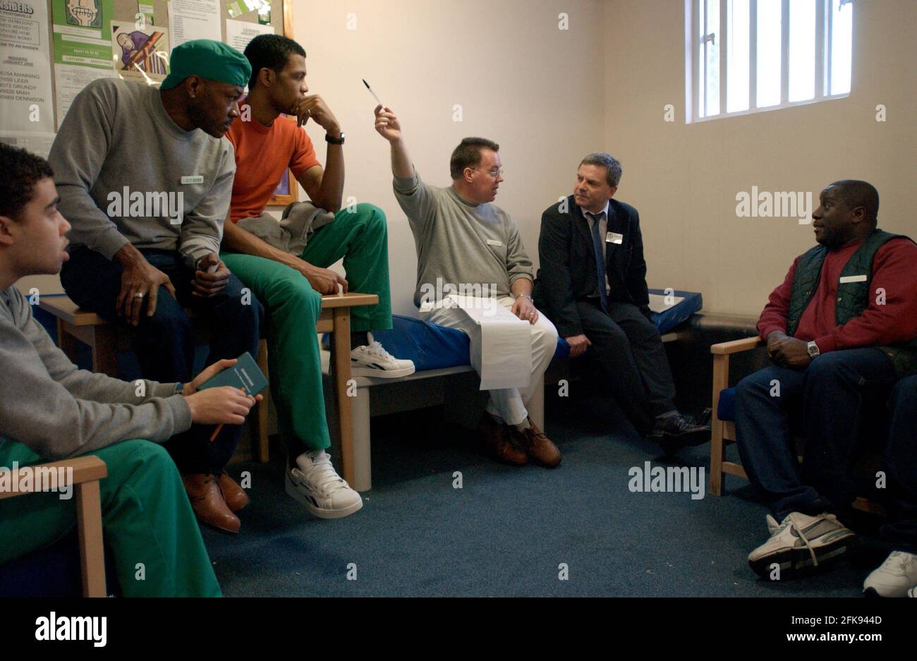 AN INSPECTOR OF PRISONS TALKS TO PRISONERS WHO ARE 'LISTENERS'[THERE TO ...