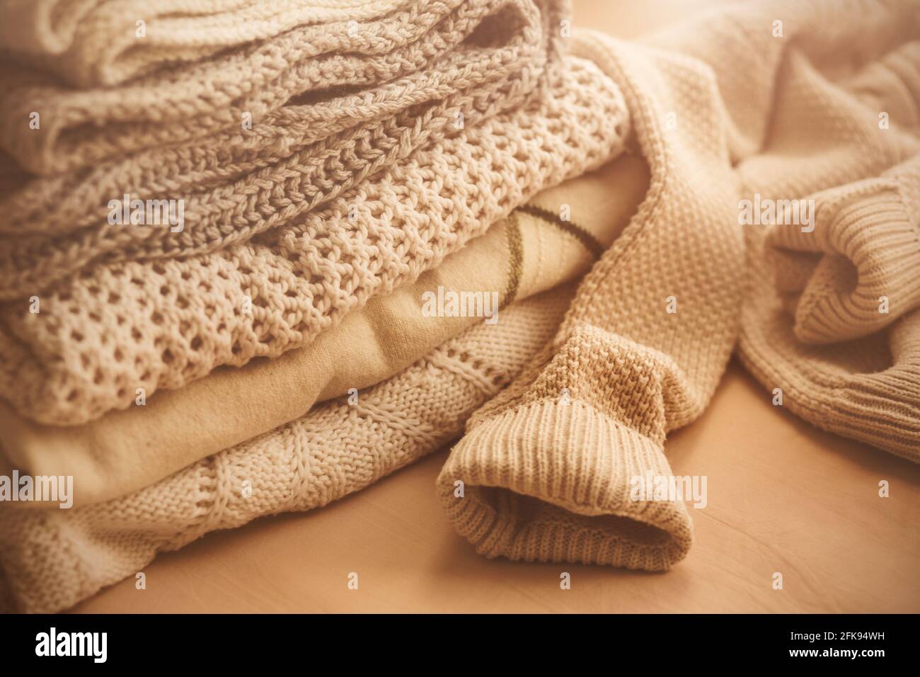 Stack of fabric hi-res stock photography and images - Alamy
