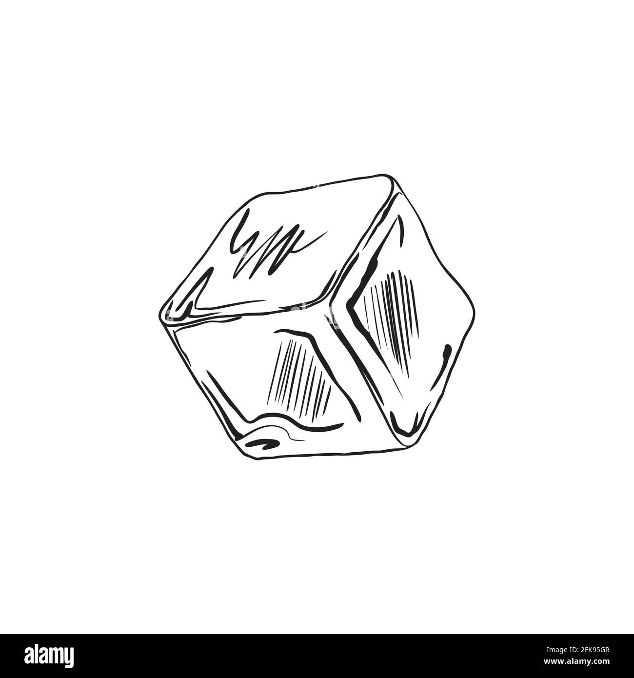 Ice cubes vector vectors hi-res stock photography and images - Alamy