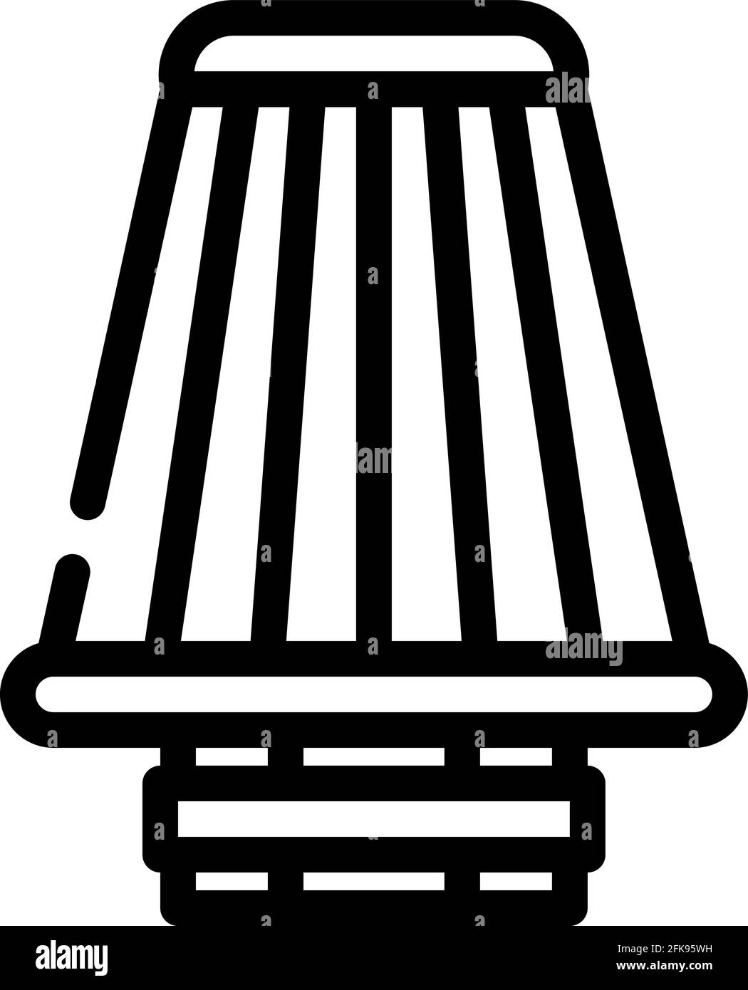 filter car line icon vector illustration Stock Vector Image & Art - Alamy