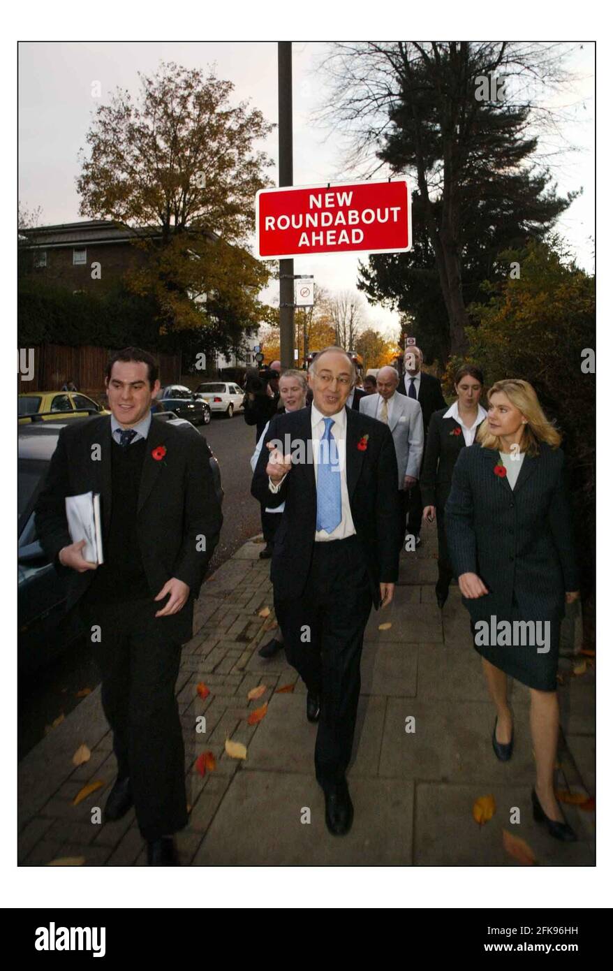 Michael Howard makes his first speech as leader of the Conservative ...