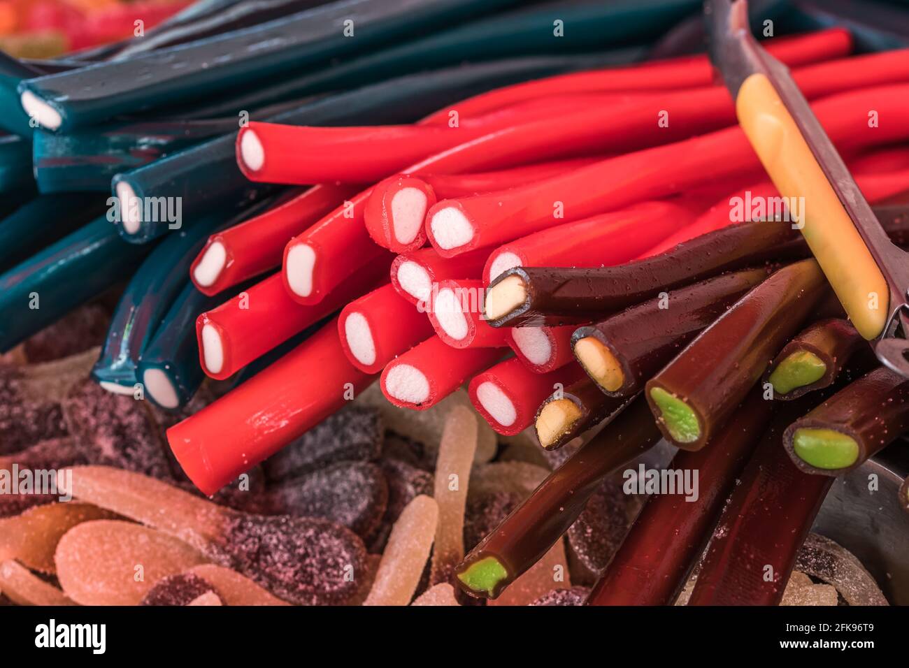 Black licorice hi-res stock photography and images - Alamy