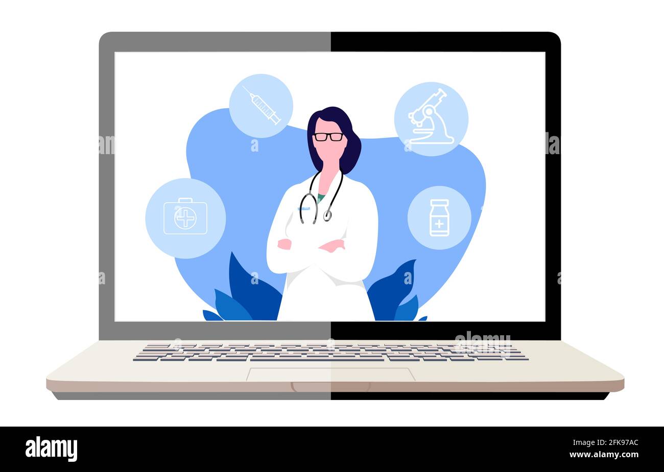 Calling consultation Stock Vector Images - Alamy