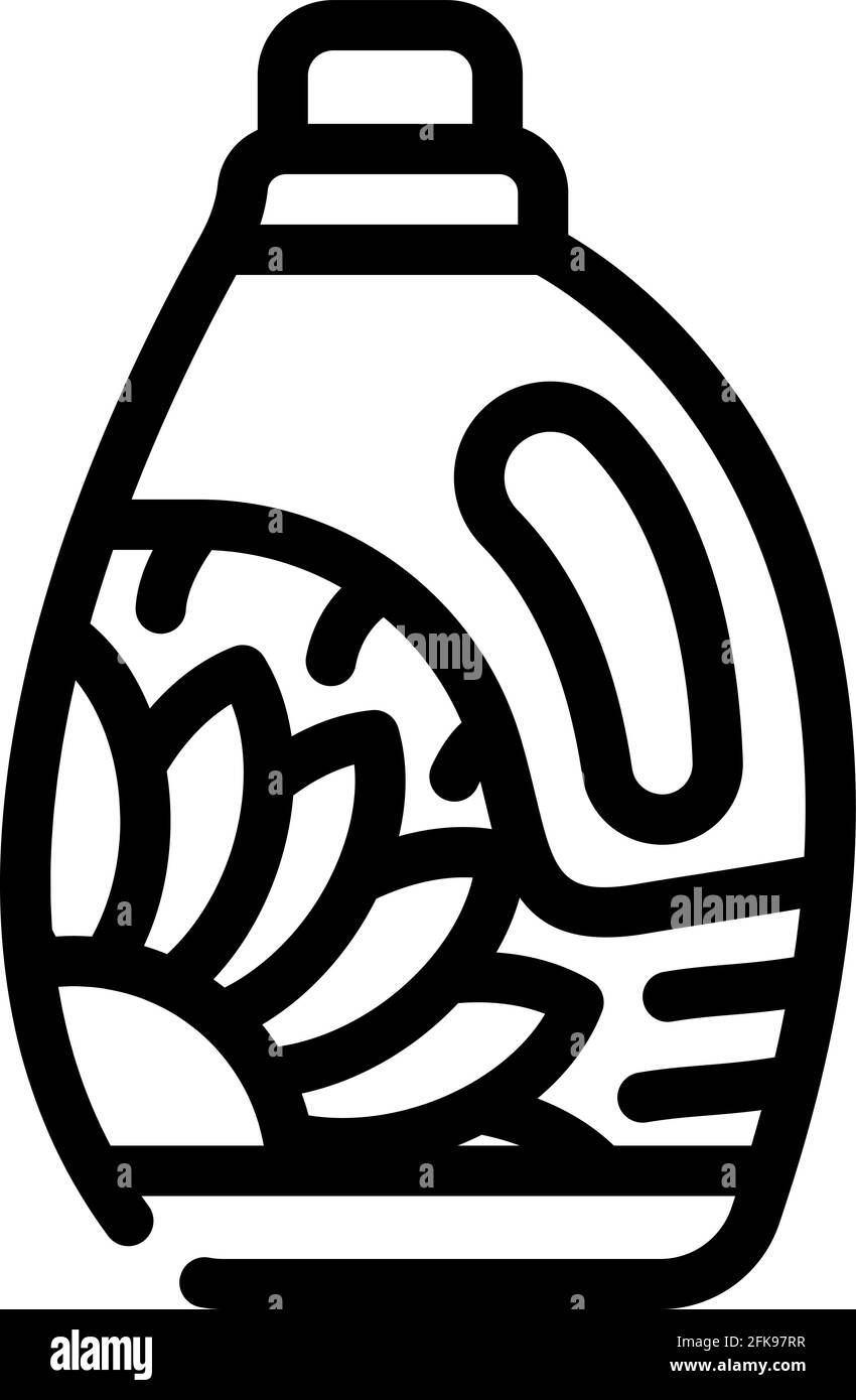 bottle detergent line icon vector illustration Stock Vector Image & Art ...