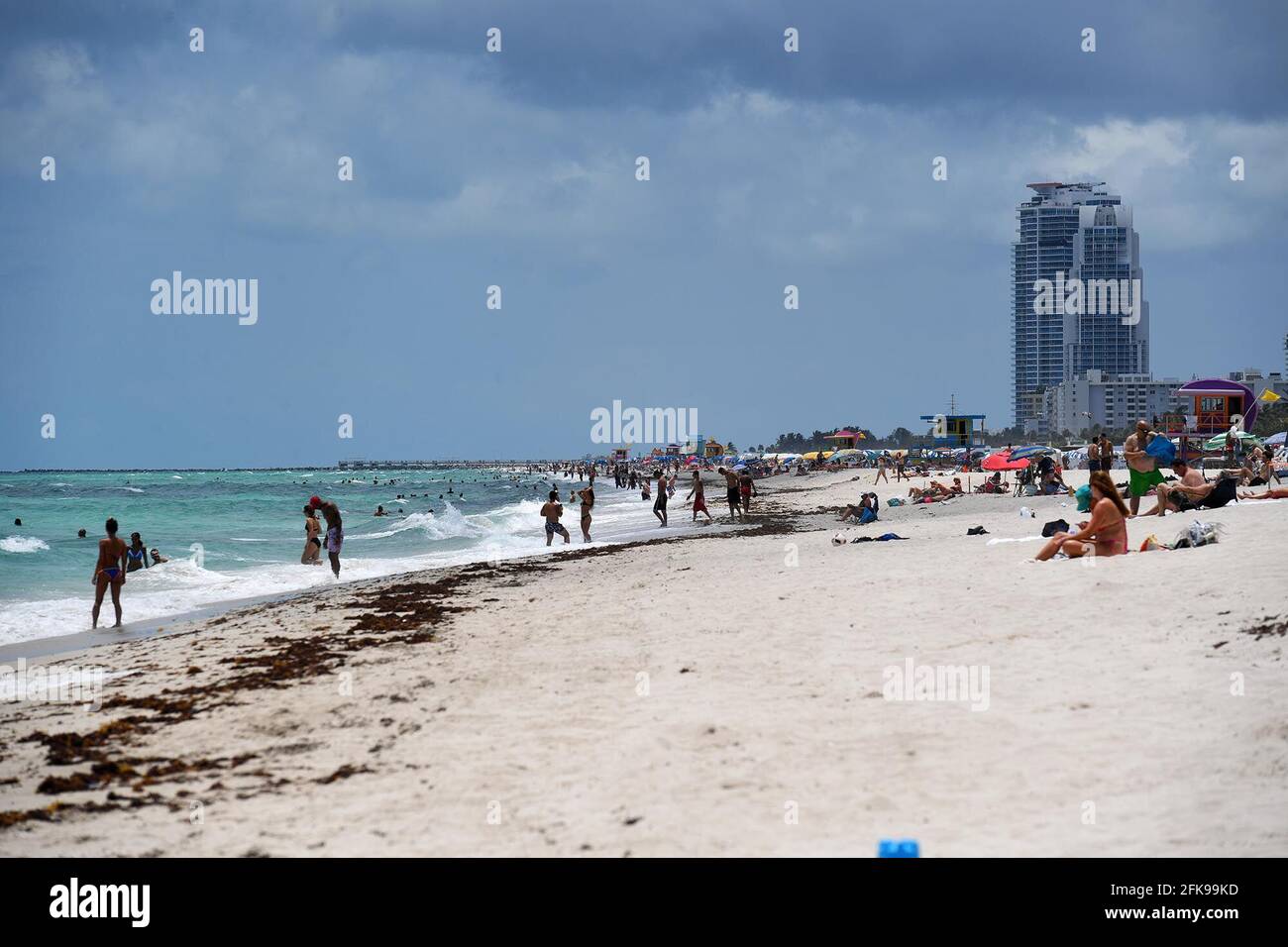 Miami - FL - 20200612- People are seen going about their daily ...