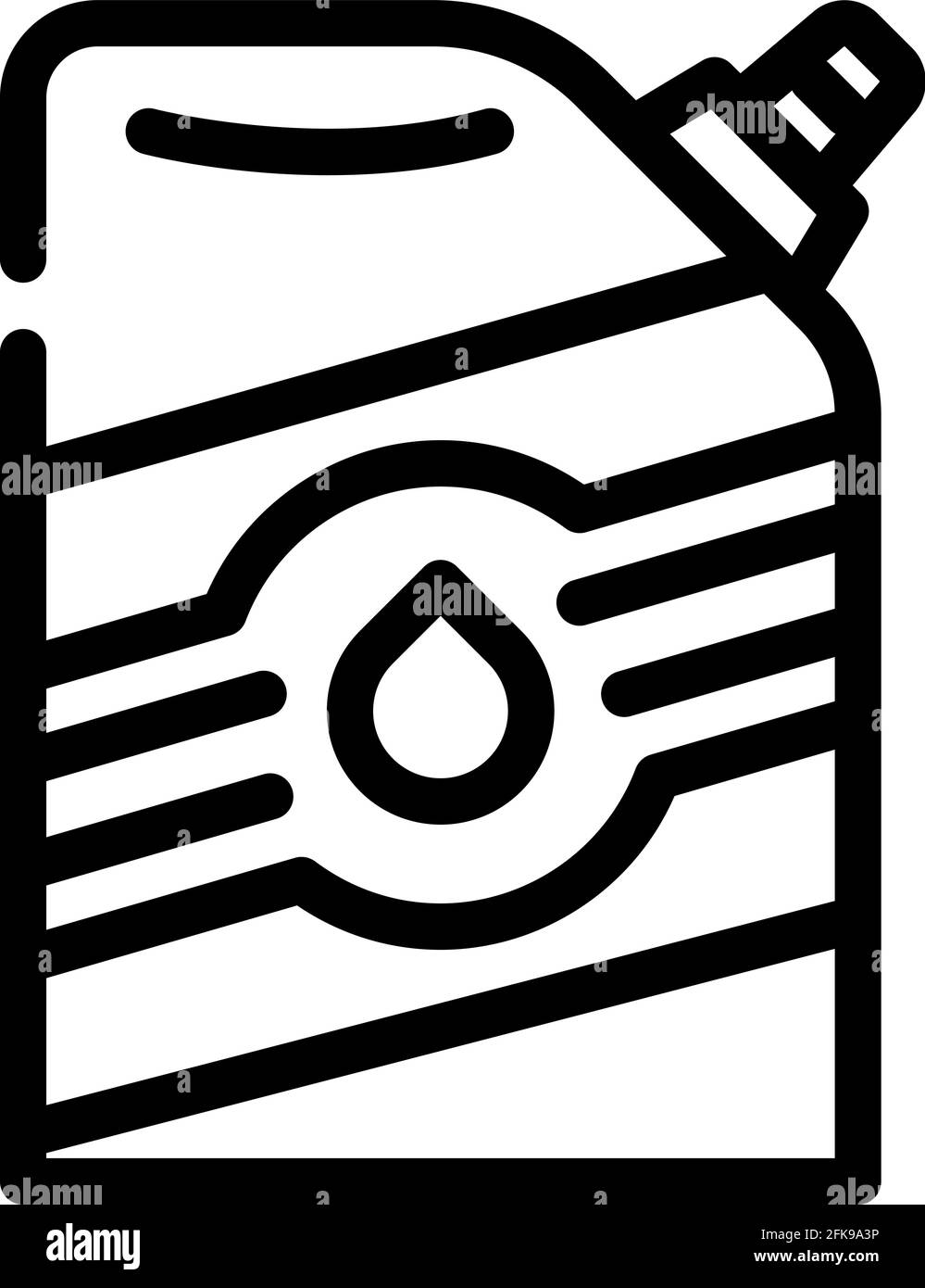 powder bag line icon vector illustration Stock Vector Image & Art - Alamy