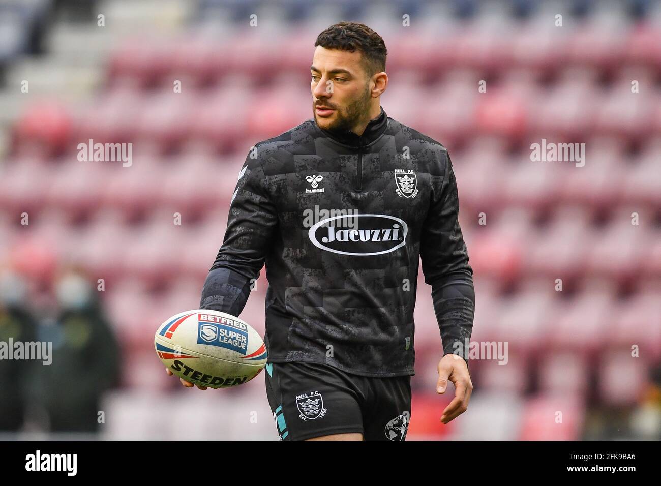 Jake Connor (1) of Hull FC during pre match warm up Stock Photo - Alamy