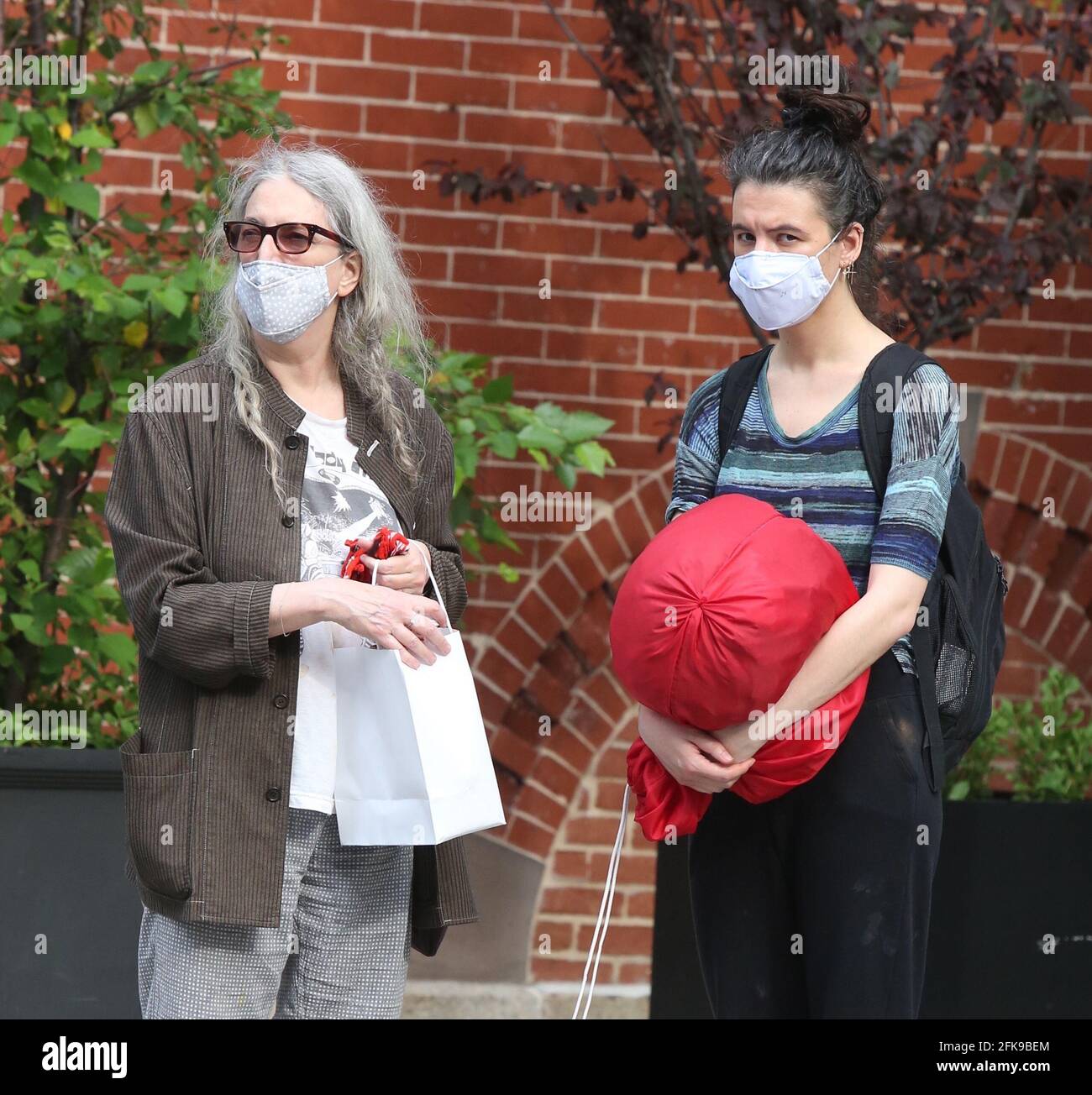 New York - NY - 06/20/2020 - Patti Smith and daughter Jesse Smith ...