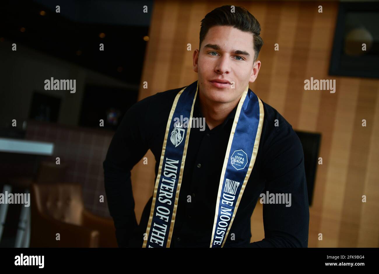 GOOR - 28-04-2021. Nick Pijfers takes part in the election of the most ...