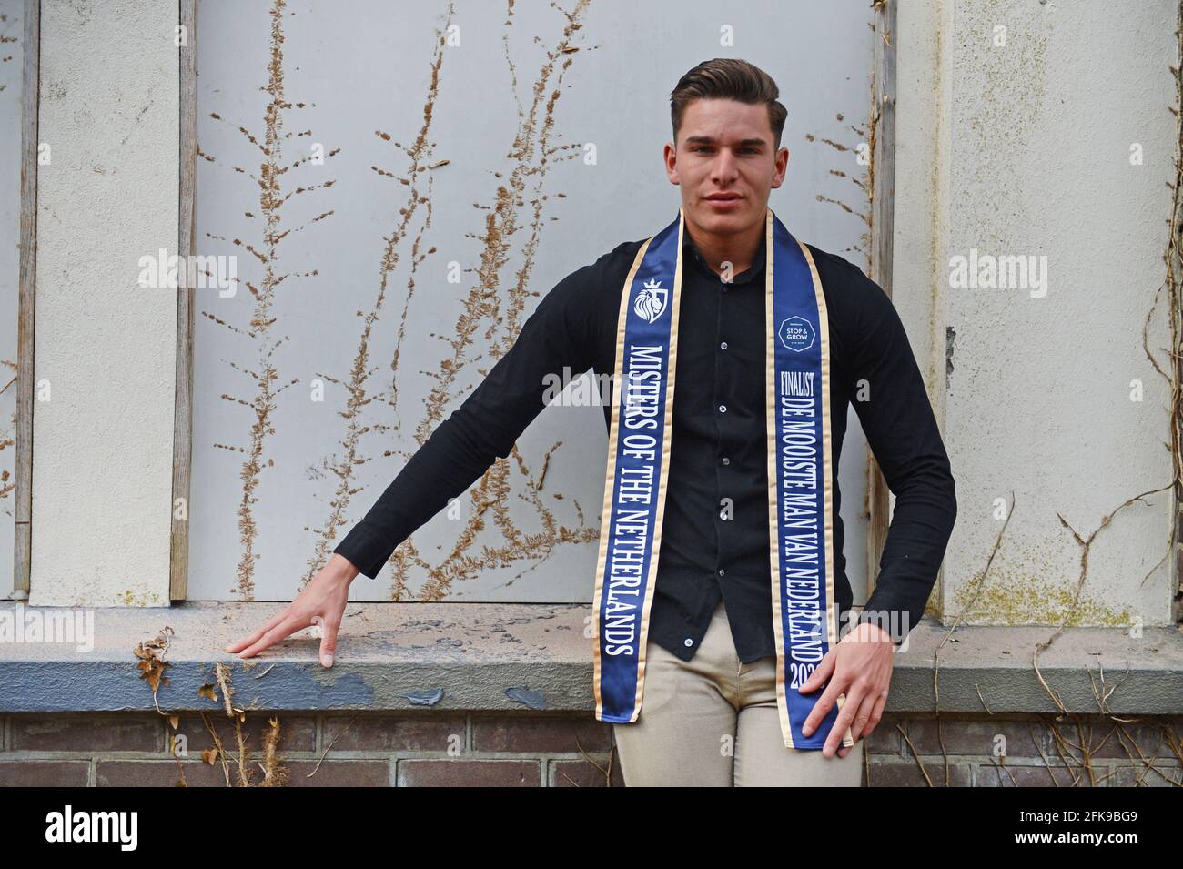 GOOR - 28-04-2021. Nick Pijfers takes part in the election of the most ...