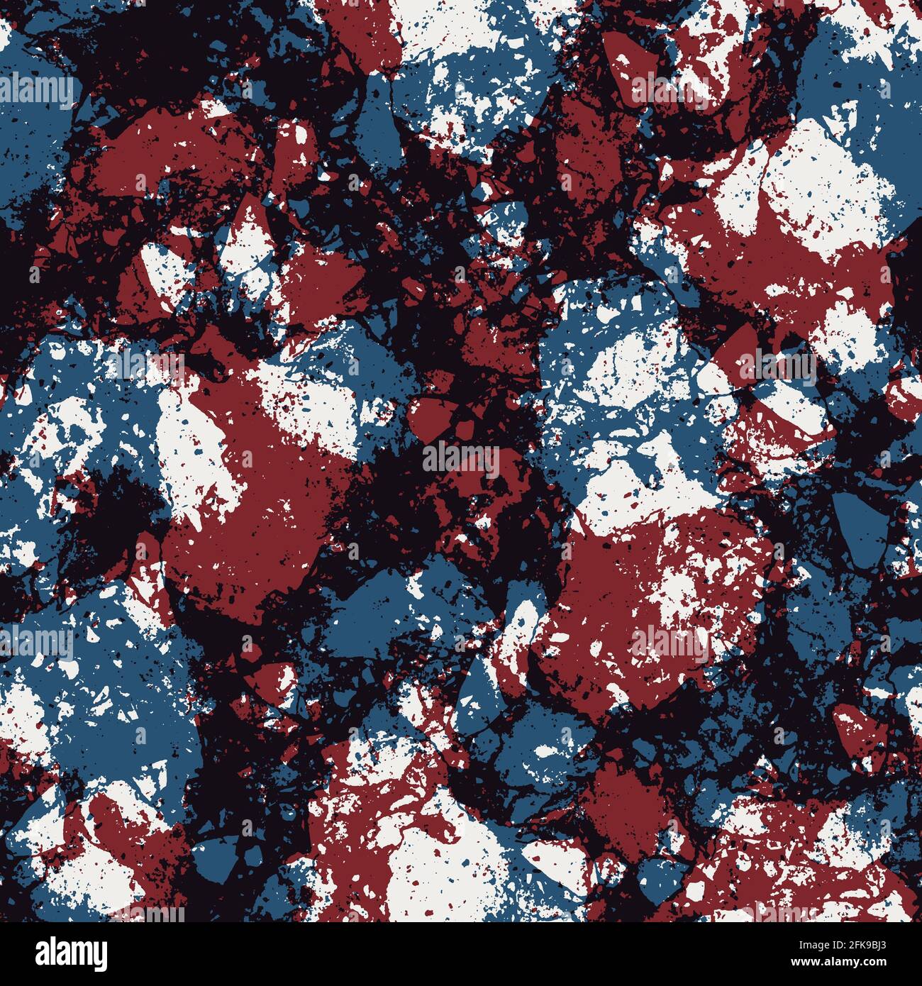 Seamless texture pattern in red blue black white Stock Photo - Alamy