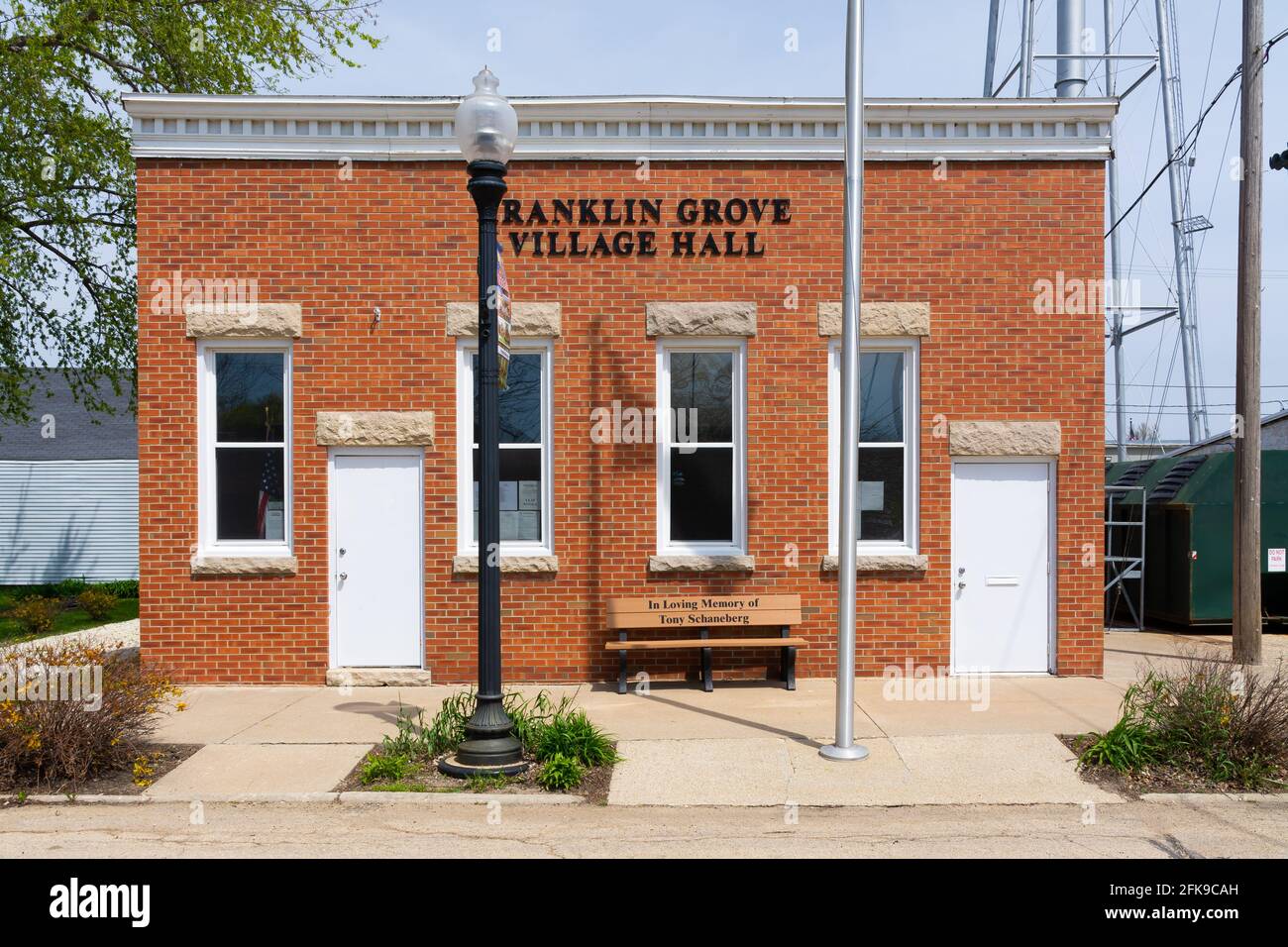 Franklin Grove, Illinois - United States - April 27th, 2021: The ...