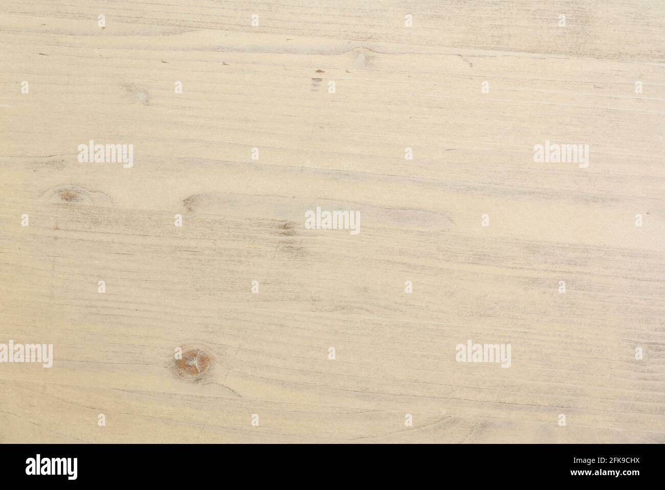 distressed white painted wood with grain and knots, background and ...