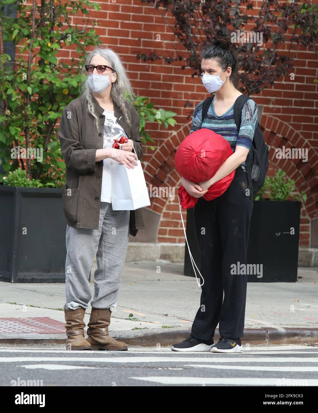 New York - NY - 06/20/2020 - Patti Smith and daughter Jesse Smith ...