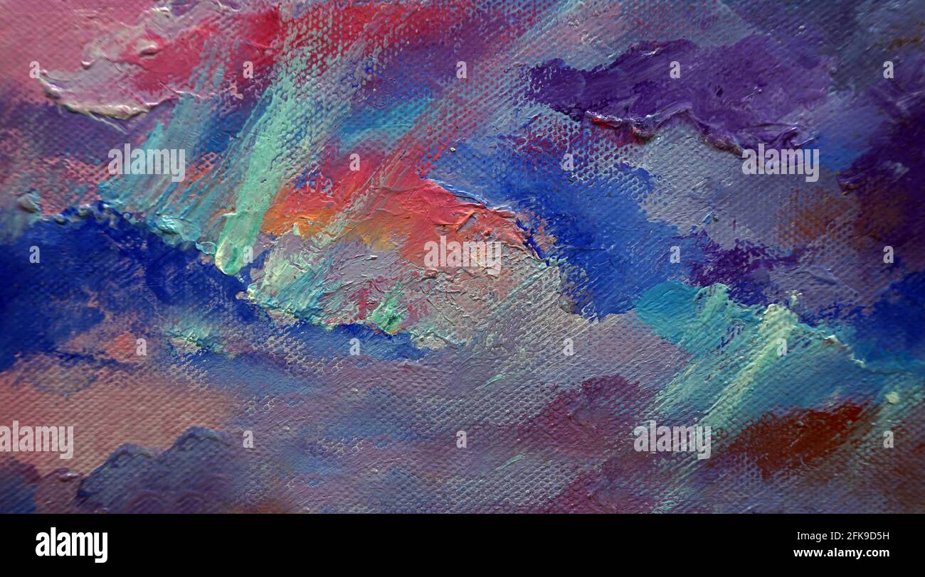 Modern oil paintings hi-res stock photography and images - Alamy