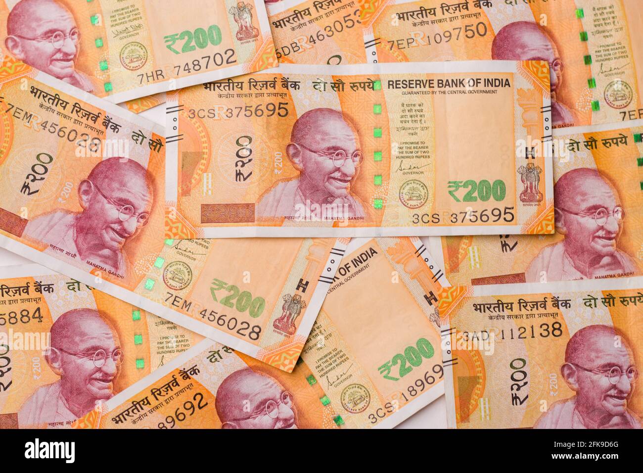 Indian rupee 200 hi-res stock photography and images - Alamy