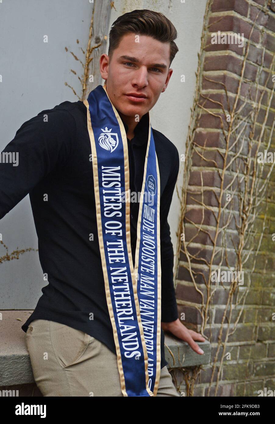 GOOR - 28-04-2021. Nick Pijfers takes part in the election of the most ...