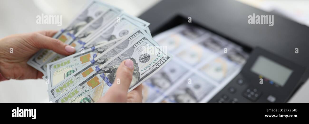 Dollar bill printing hi-res stock photography and images - Alamy
