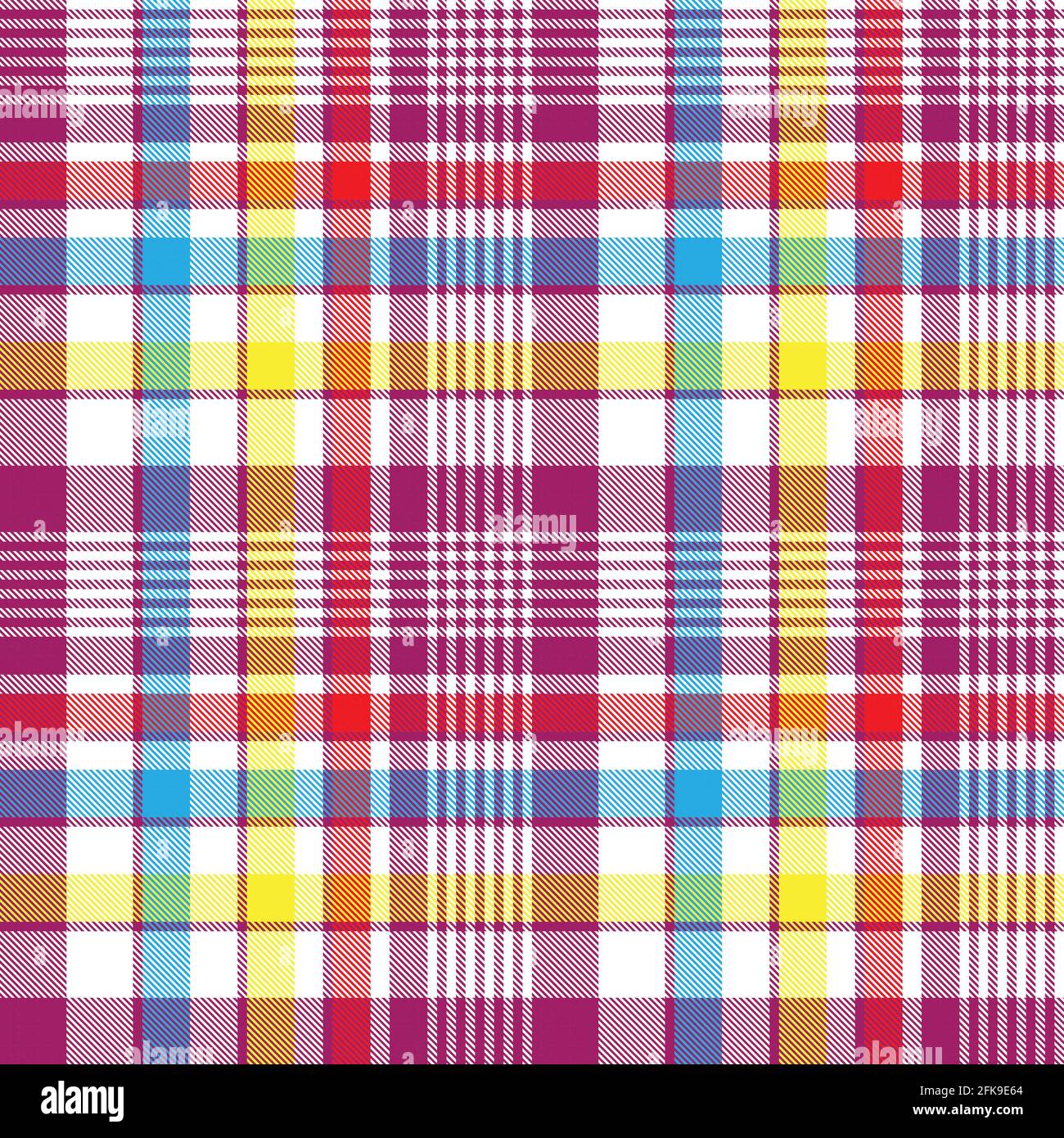 Colourful Plaid textured seamless pattern for fashion textiles and ...
