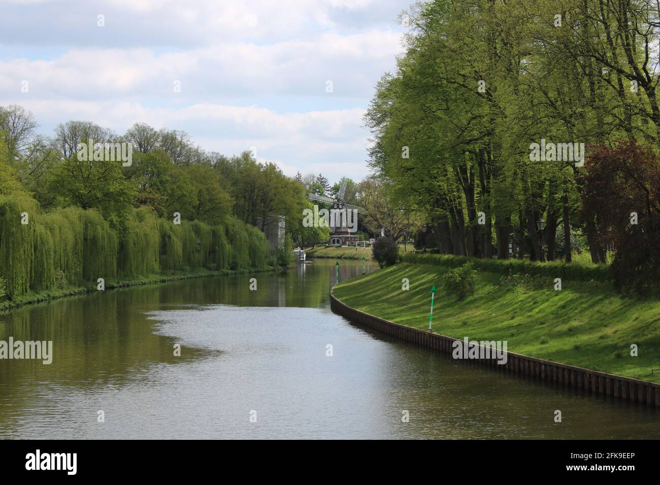 Meppen Emsland Germany Emsdortmund Ems Kanal Stock Photo Alamy