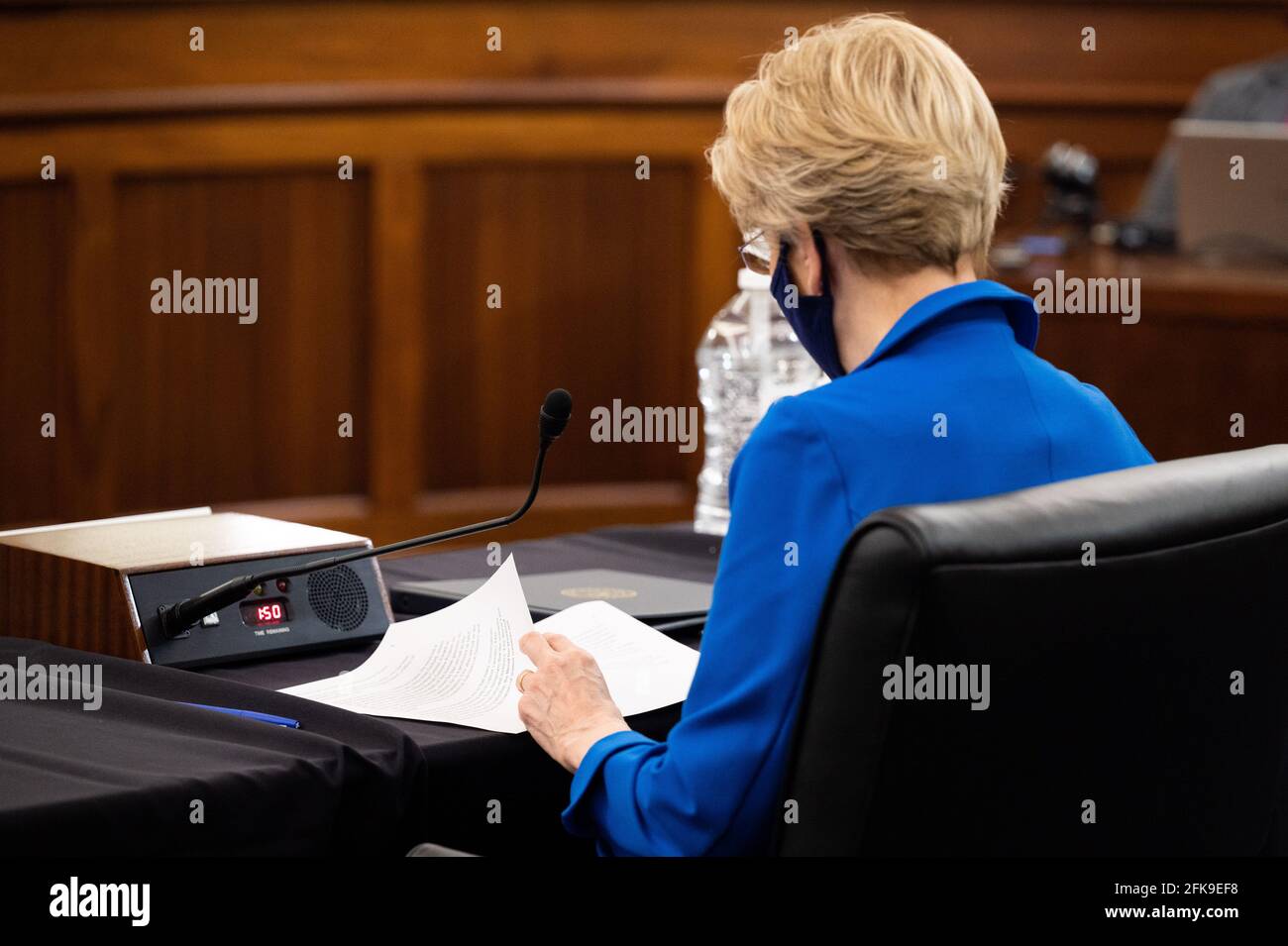 April 29, 2021 - Washington, DC, United States: U.S. Senator Elizabeth ...
